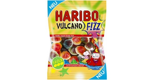 Жевательный мармелад Haribo Vulcano fizz (желейки харибо) – купить в ...